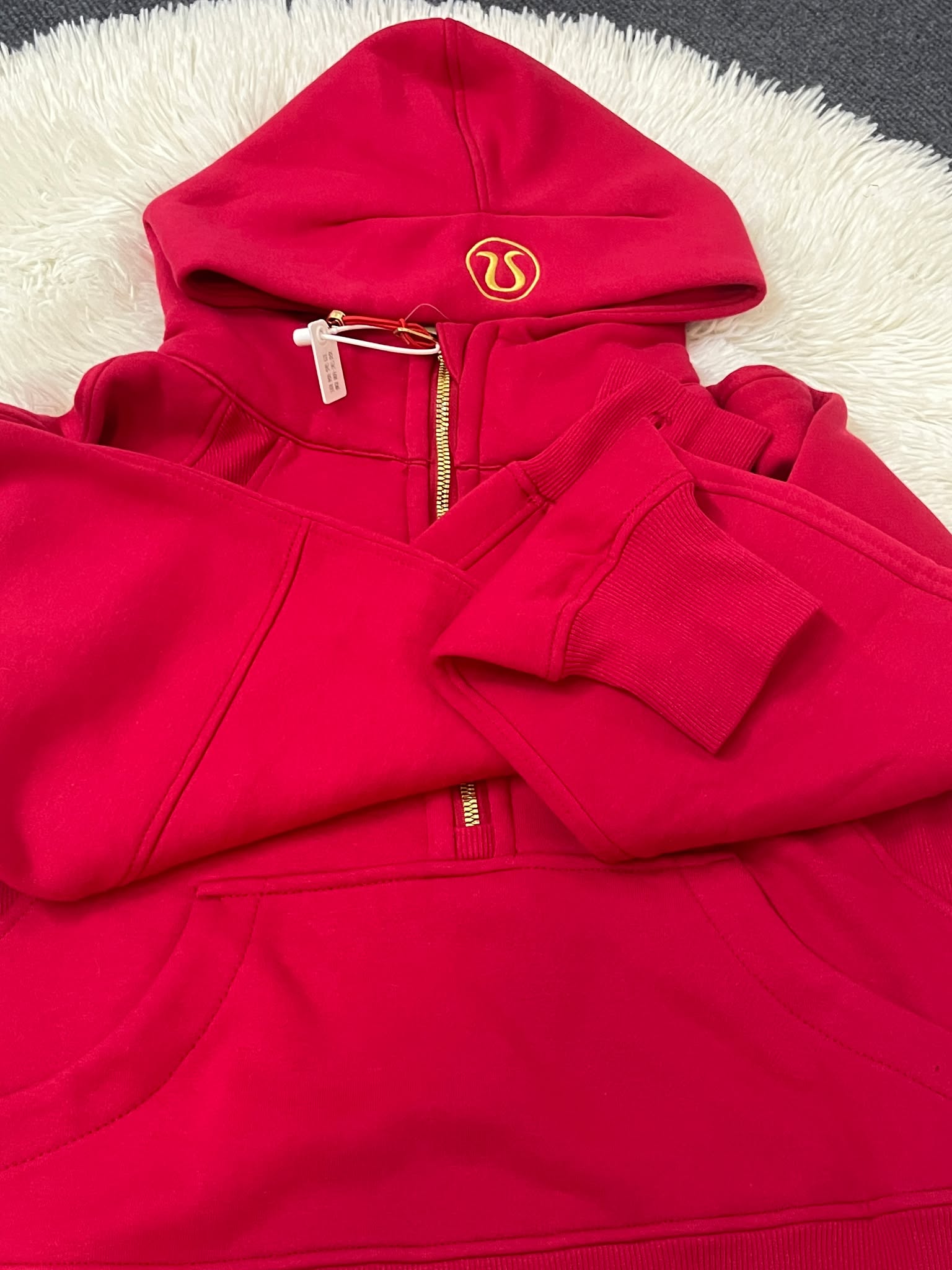 Adult & Youth Lulu Gold Logo Embroidered Scuba – Two Gingers & a Mom ...